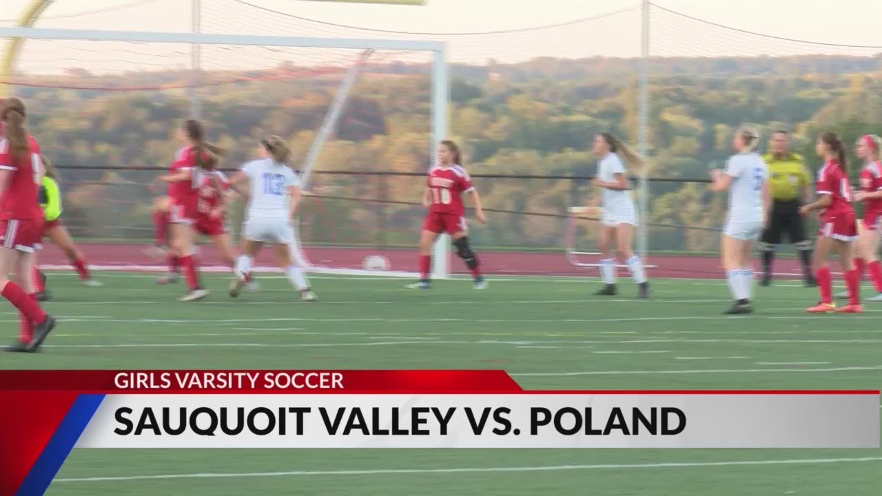 Sauquoit Valley Girls Soccer vs. Poland Highlights - YouTube