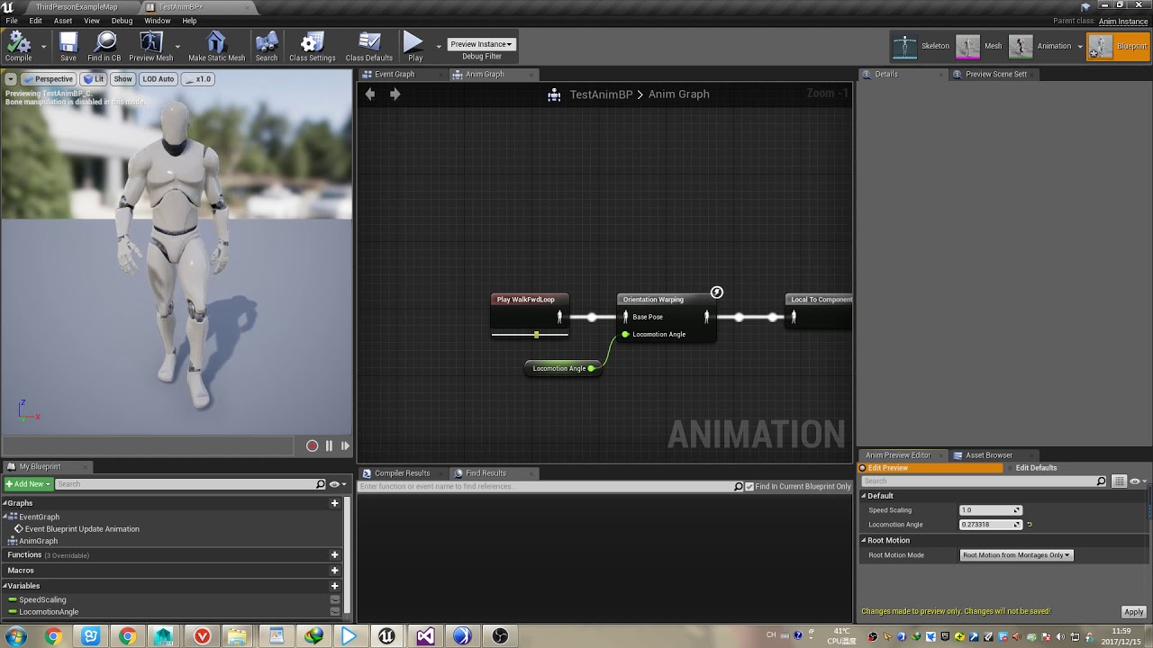 Unreal Engine 4 Animation - Orientation Warping - YouTube