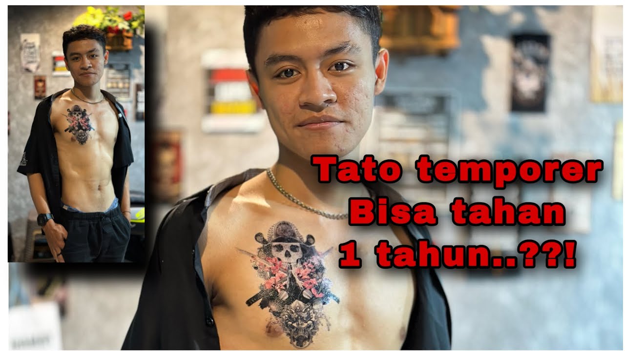 Cara pasang tato temporer tahan 1 bulan dan bisa lebih // tapi bisa gak ...