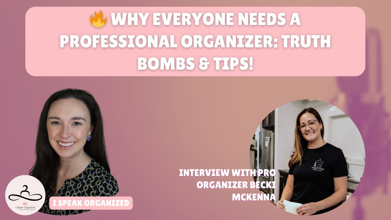 Top Tips to Improve Your Professional Organizing Skills Fast - YouTube
