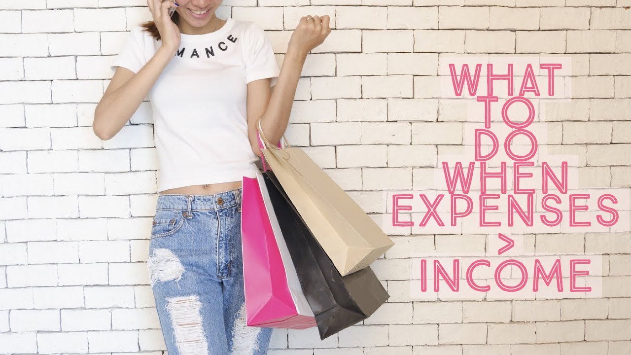 What to Do When Income is LESS THAN Expenses | How to Start Saving ...