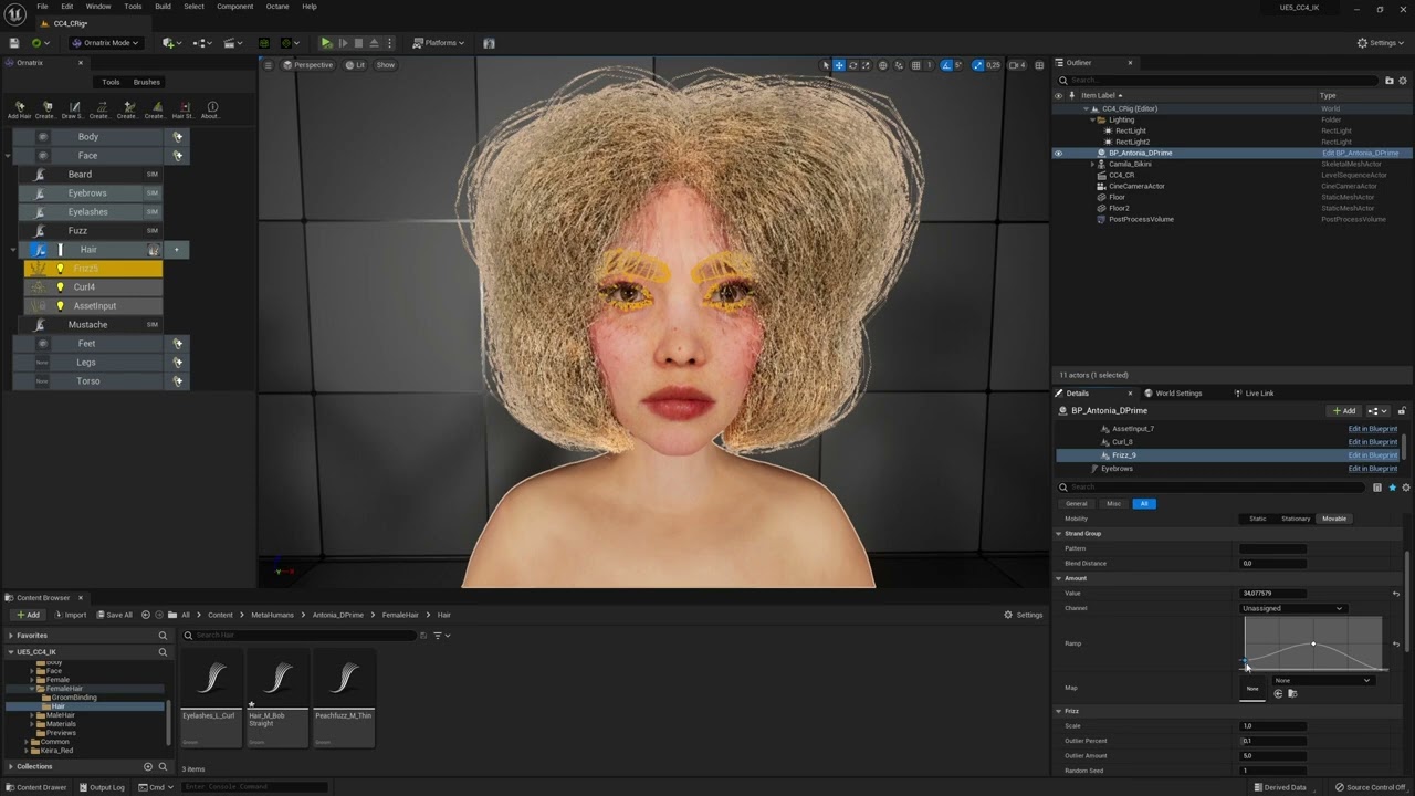 UE5 - Ornatrix - YouTube