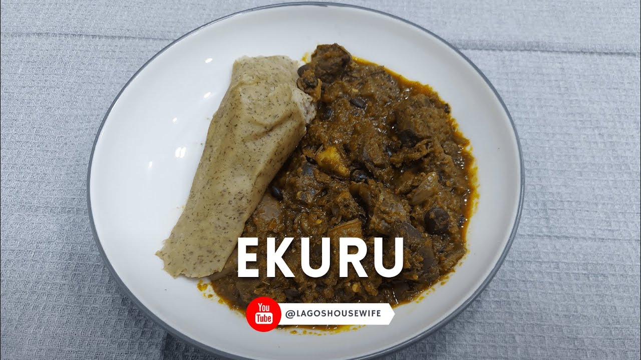 Ekuru | How To Make Ekuru | White Moin Moin - YouTube