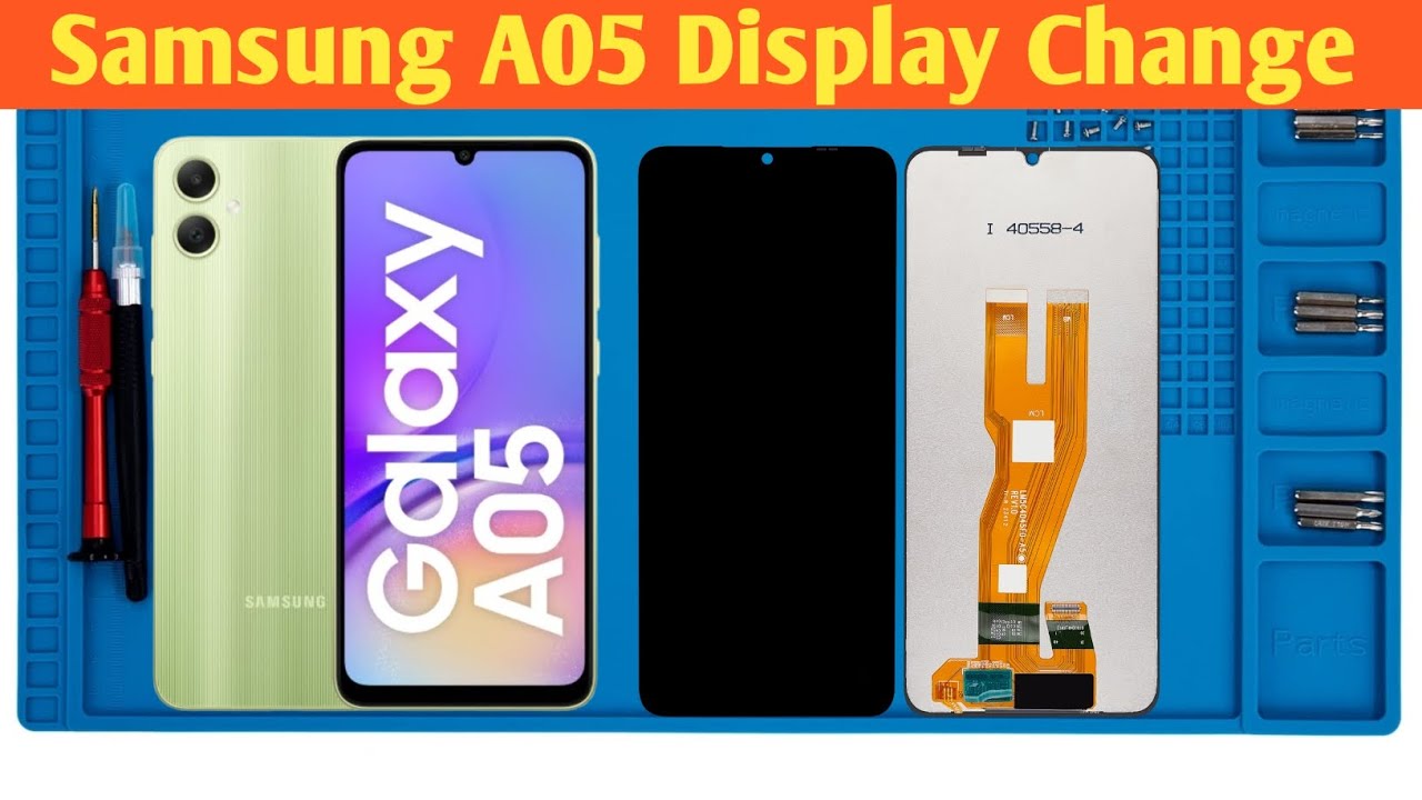 Samsung A05 display change | how to change samsung A05 display #samsung ...