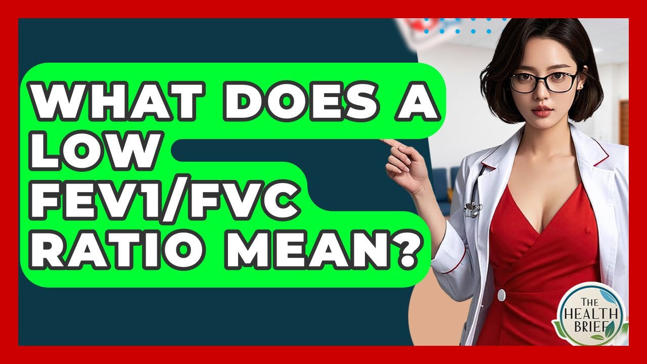 What Does A Low FEV1/FVC Ratio Mean? - The Health Brief - YouTube