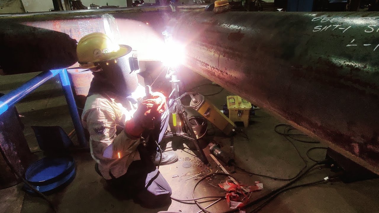 Arc WELDING CAPPING 5G POSITION #arcwelding - YouTube