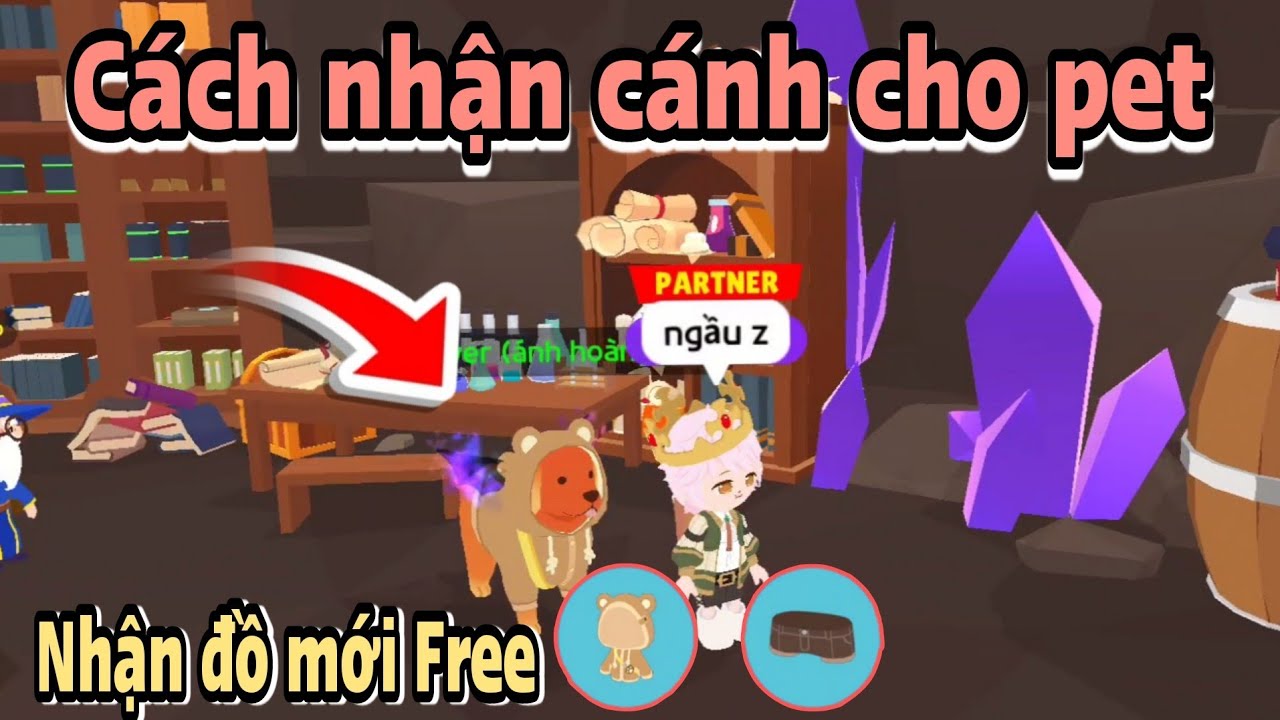Play Together | Cách nhận cánh cho pet mới & Nhận đồ sự kiện free - YouTube