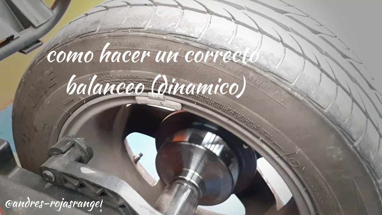 Como hacer un correcto balanceo (dinámico) - YouTube