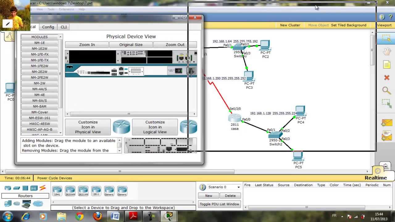 الحلقة 10- شرح Cisco Packet tracer routage dynamique (OSPF) - YouTube