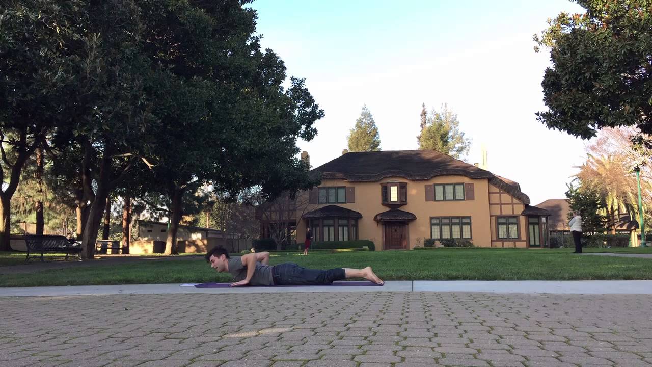 Yoga time-lapse - YouTube