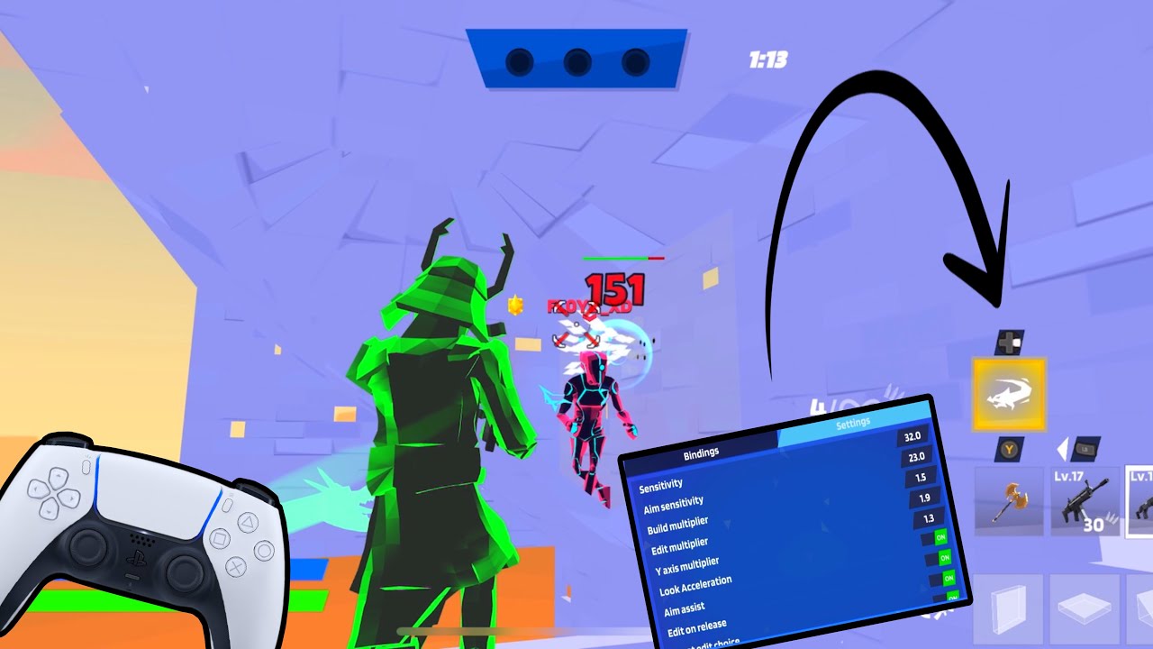 1v1.lol Best Controller Settings For Chapter 3!!!🎮 - YouTube