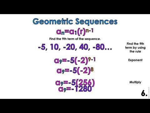 Geometric Sequences (explicit formula) - YouTube