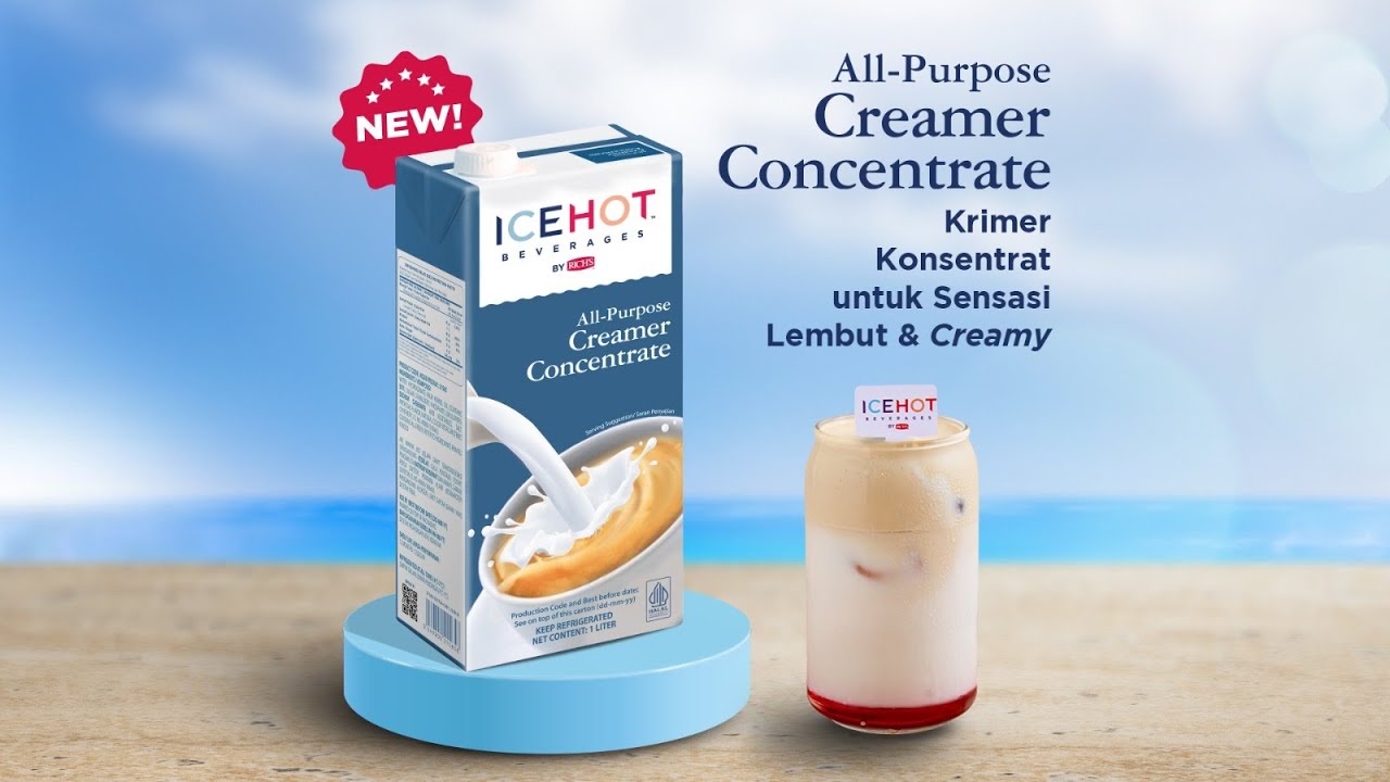 ICEHOT All-Purpose Creamer Concentrate: Krimer Konsentrat Terbaik🥤 ...