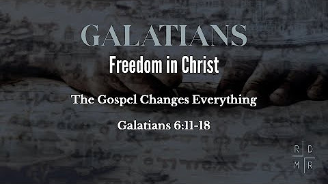 Galatians: Freedom in Christ - YouTube
