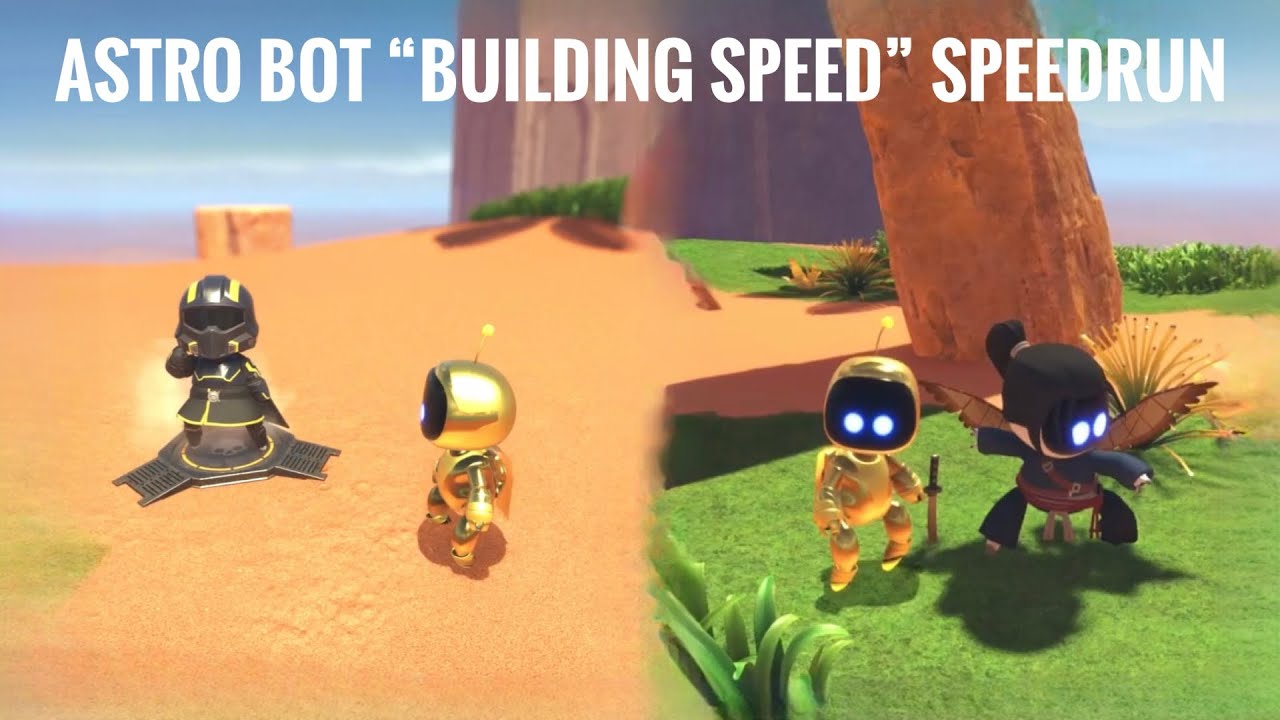 Astro Bot Speedrun Series 1 “Building Speed” - Ronin & Helldiver - YouTube