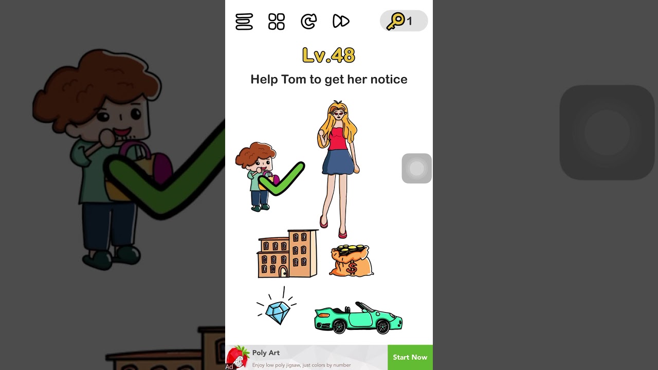 Brain Out Lv 47 48 49 Walkthrough เฉลย - YouTube