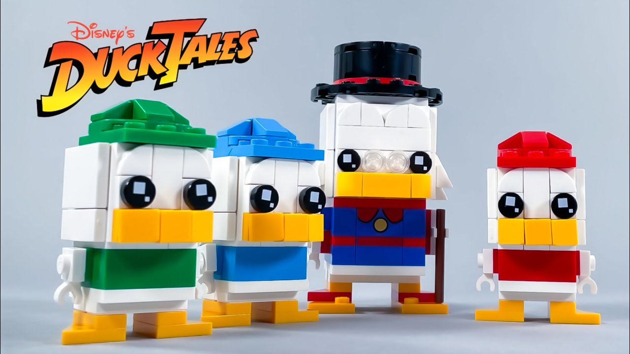 𝘿𝙐𝘾𝙆 𝙏𝘼𝙇𝙀𝙎: LEGO Disney BrickHeadz 40477 | Speed Build Time-lapse ...