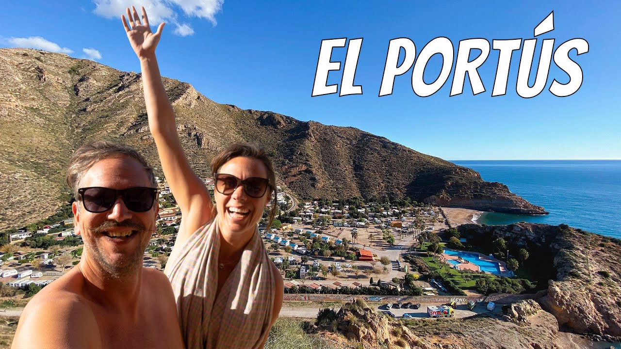 El Portus, Our First Clothes-Free Campsite Visit in Spain - YouTube