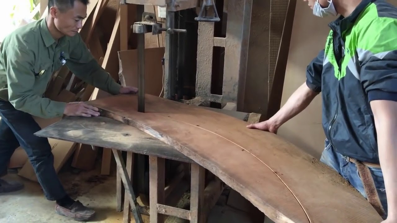 Amazing Curved Woodworking Project - Skills Extremely Fast and Simple ...