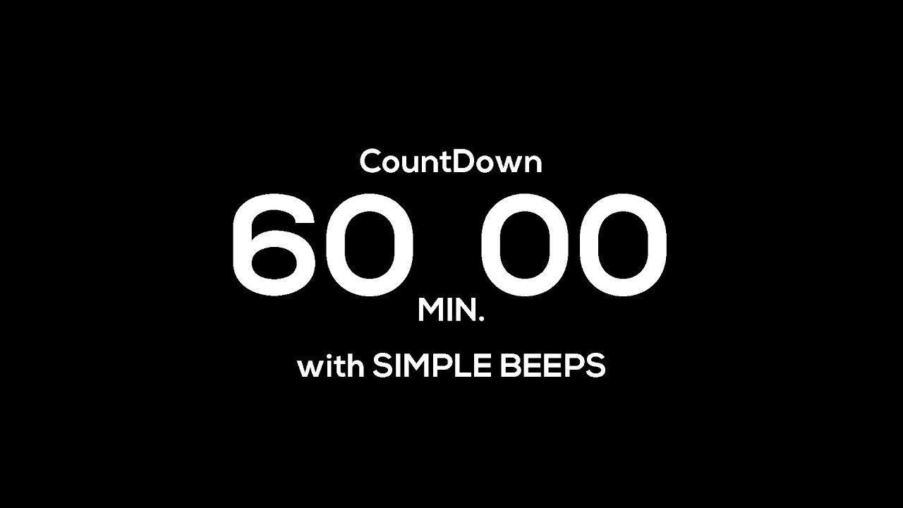 Racing Against Time: Can You Beat the 60-Minute Countdown? - YouTube