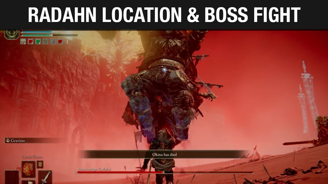 General Radahn Location & Boss Fight - Elden Ring - YouTube