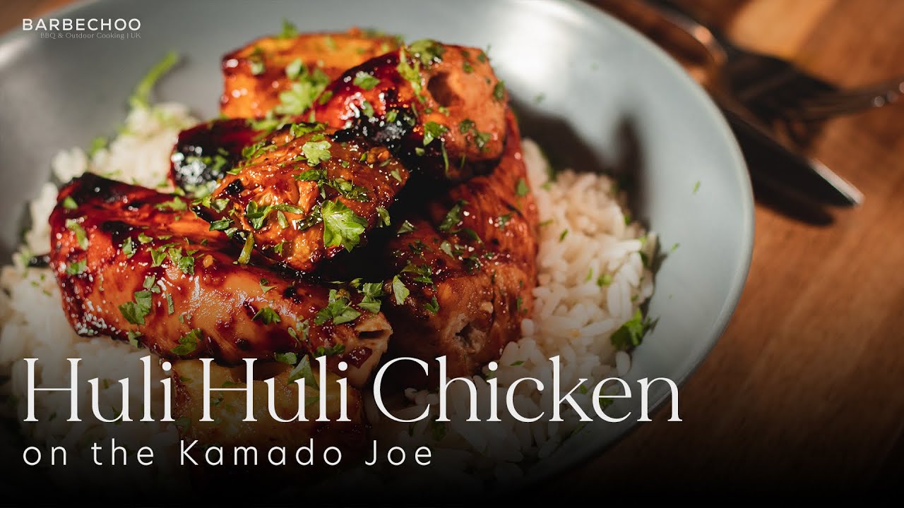 Huli Huli Chicken | on the Kamado Joe | Barbechoo - YouTube