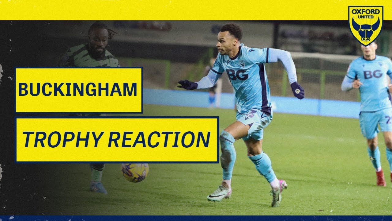Des Buckingham as Oxford advance in the Trophy - YouTube