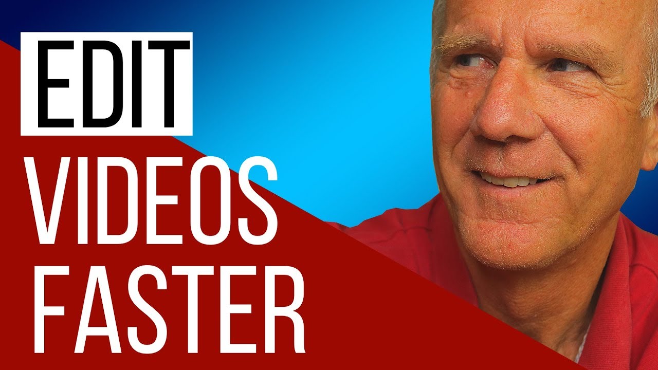 How To Edit Your Videos For YouTube (FASTER) - YouTube