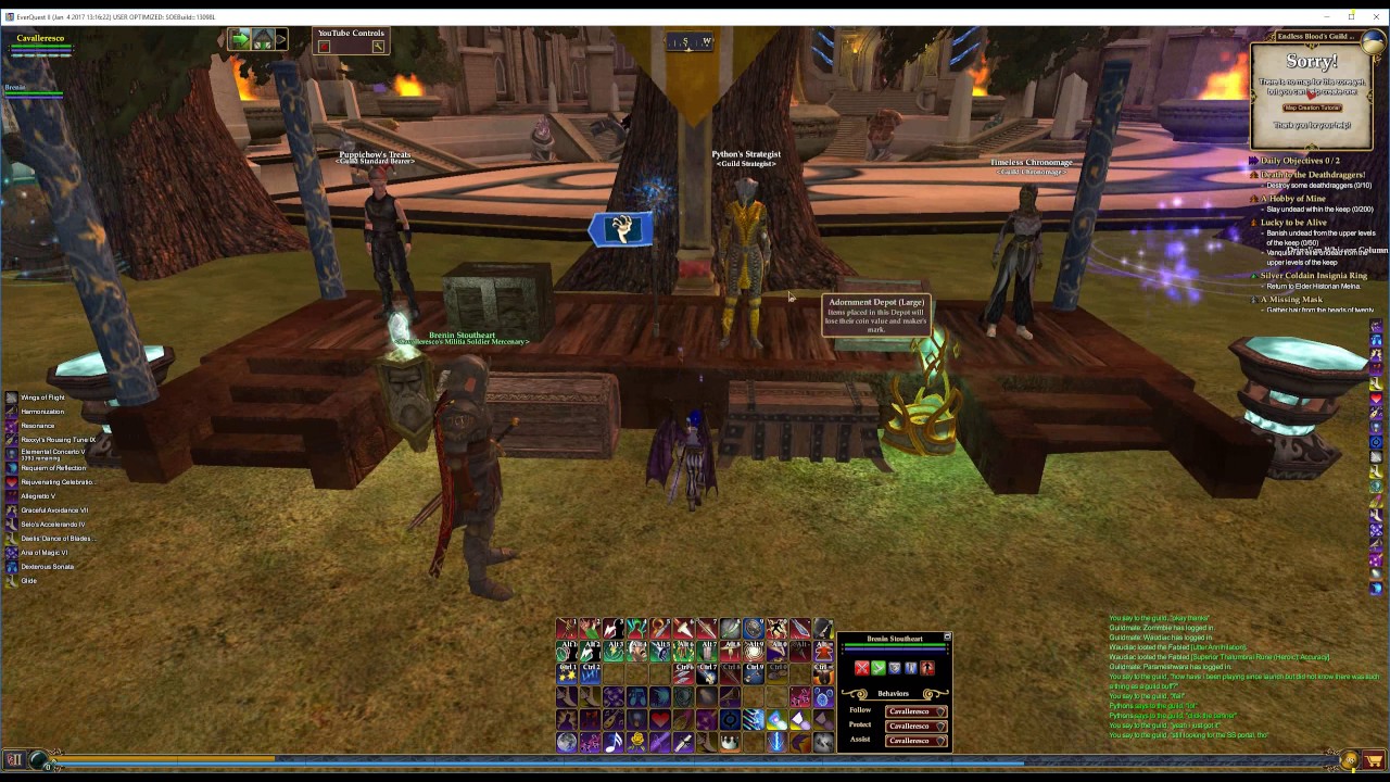 Everquest 2 - 98 Arasai Troubador - 087 - Skyshrine - YouTube