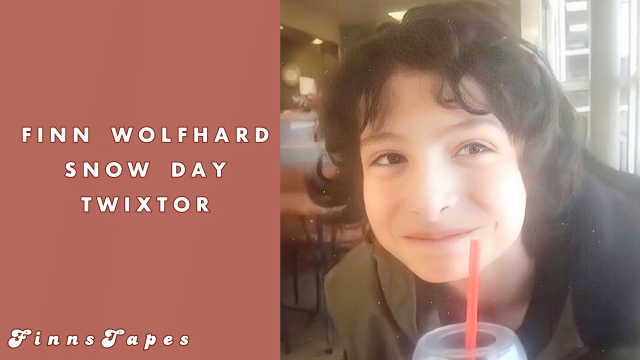 | finn wolfhard snow day twixtor | finnstapes | #finnwolfhard #twixtor ...