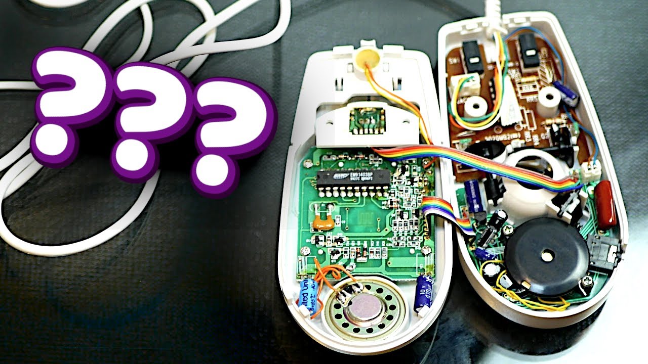 Exploring a Weird 90's Mouse with a Built In Telephone - the Curtis ...