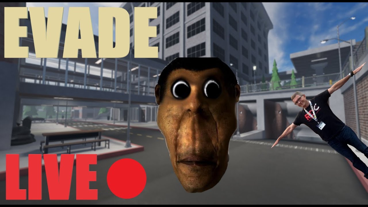 ROBLOX EVADE - Nextbots | Gameplay (Live Stream) - YouTube