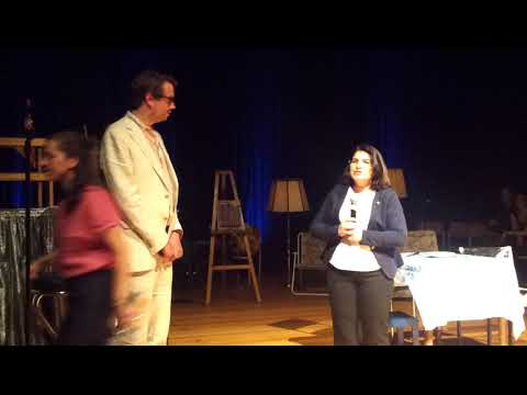 Public Intetview with Ulviyya Heydarova during Next Stage Europe 2018, Postdam.14.06.2018