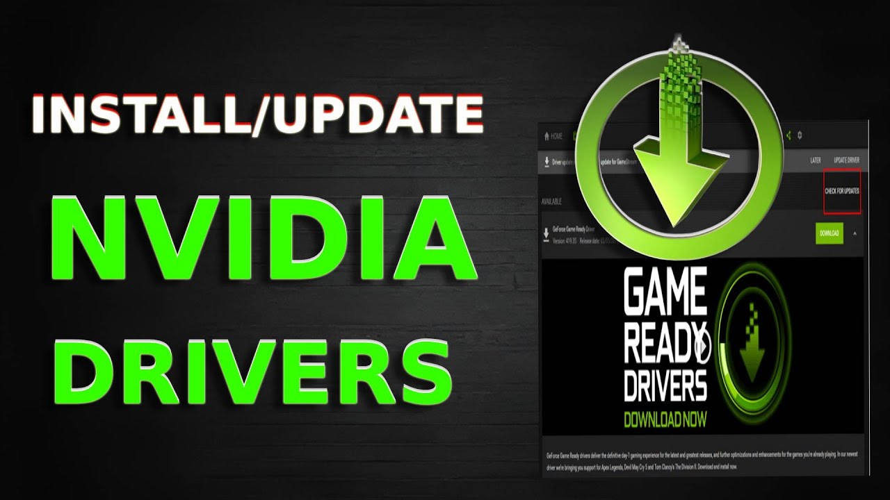 How To Install NVIDIA Drivers Fast and Easy! | Update Latest Nvidia ...