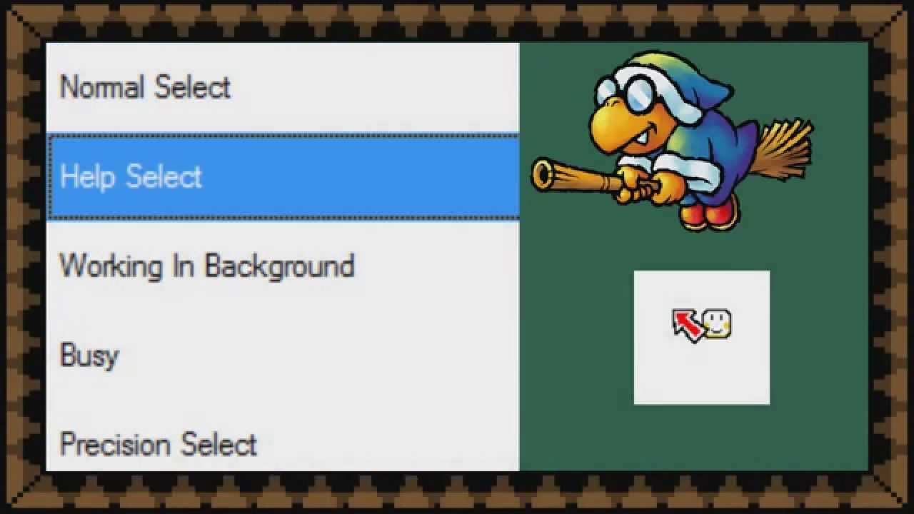 Yoshi's Island Themed Cursor Pack - YouTube