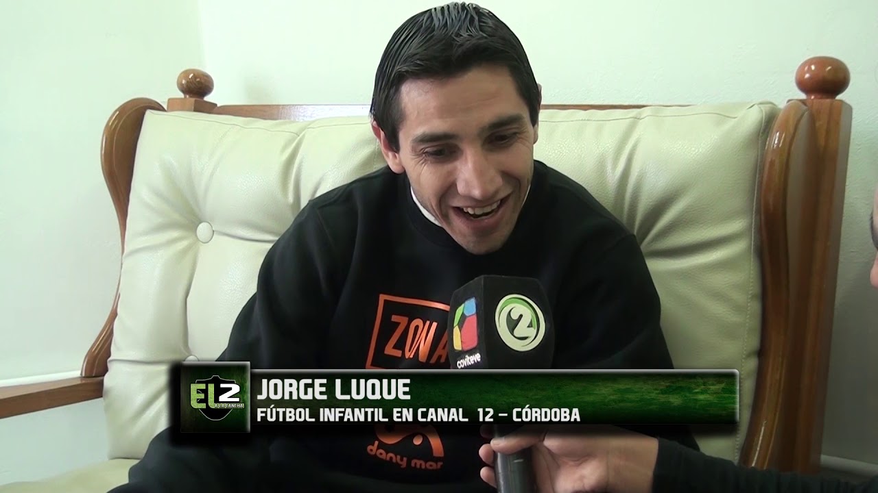 NOTA JORGE LUQUE FUTBOL INFANTIL - YouTube