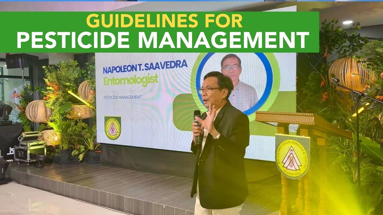 Guidelines for Pesticide Management / Pesticide Stewardship - YouTube