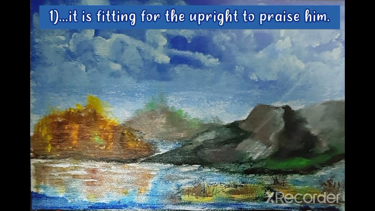 Psalm 33 verse 1 5 YouTube Psalm 33 verse 1 5 YouTube