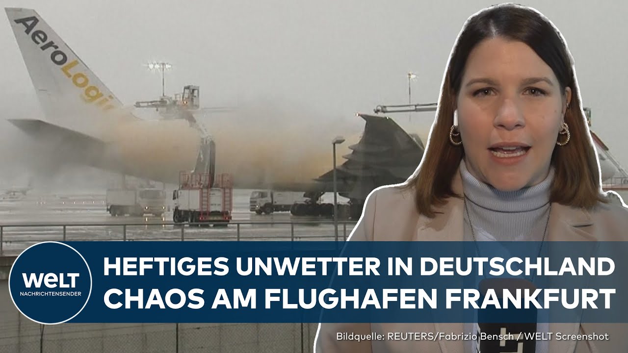 Flughafen Frankfurt Unwetterwarnung