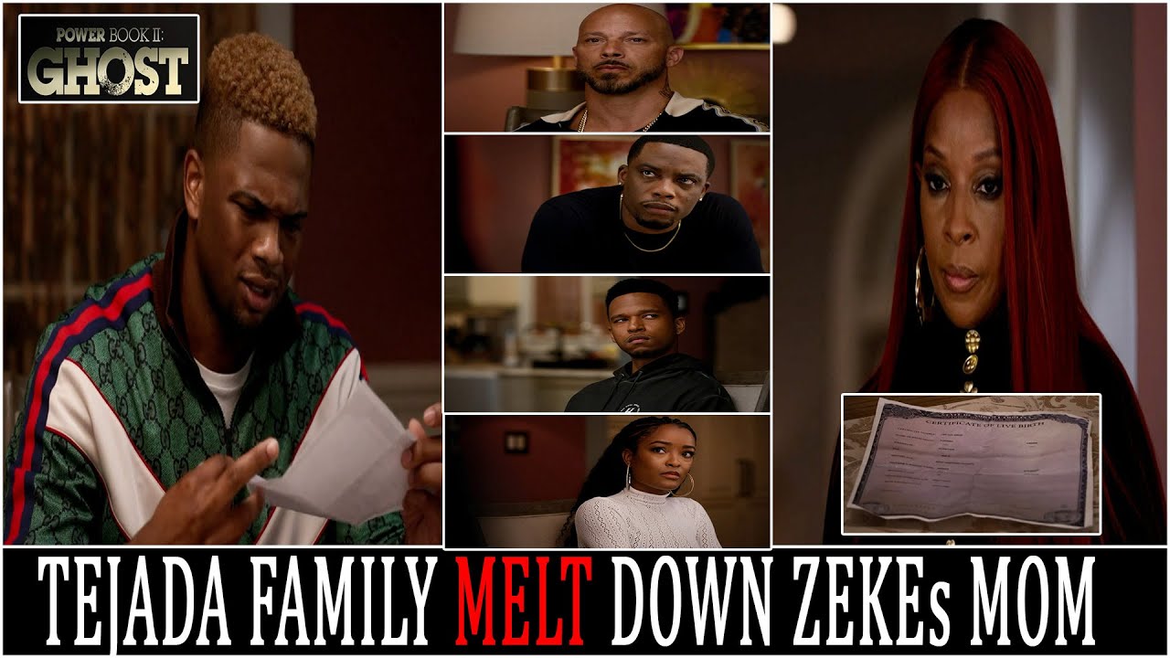 POWER BOOK II GHOST THE TEJADA FAMILY MELTDOWN ZEKEs BIRTH CERTIFICATE ...