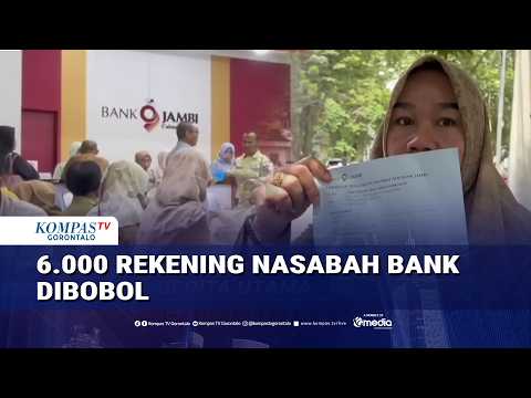 Jelang Lebaran, 6 Ribu Rekening Nasabah Bank Jambi Dibobol, Kerugian Capai Rp143 Miliar