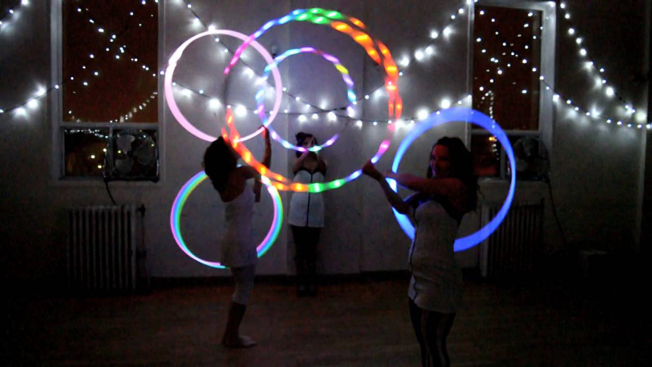 Hoop You: LED Hoops & Visual Poi glow dancers - YouTube