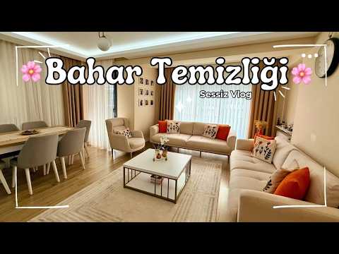Bahar Temizliği 🌸 Evimi Dip Köşe Temizledim | Detaylı Temizlik & Günlük Rutinler