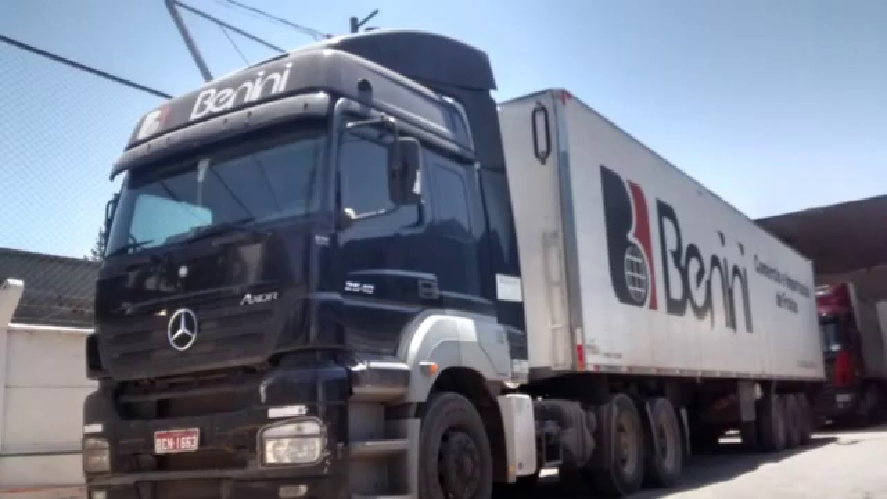 Mercedes-benz Axor 2540/Benini(Brasil) - YouTube