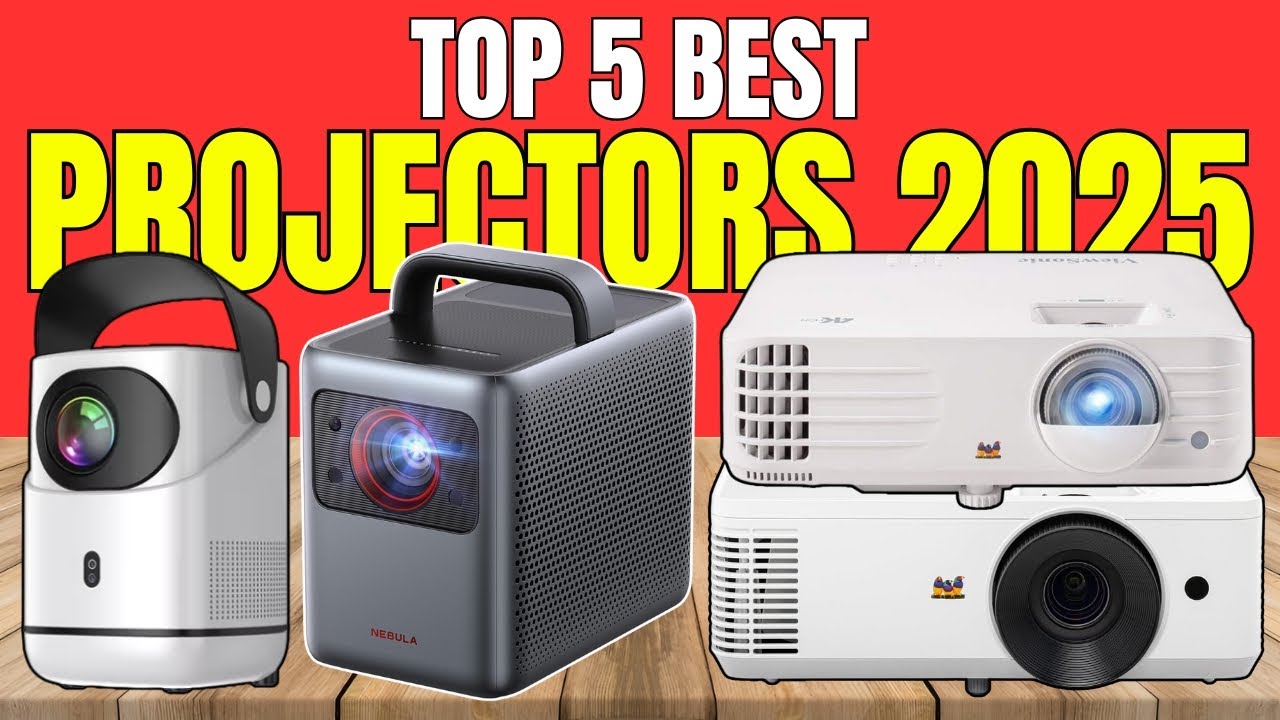 Best Projector 2025 | 4K Smart Home Theater & Portable Projectors ...