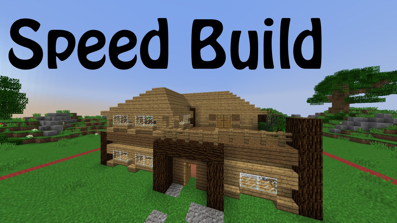 Epic House Speed Build | Hypixel Player Housing Beta - YouTube