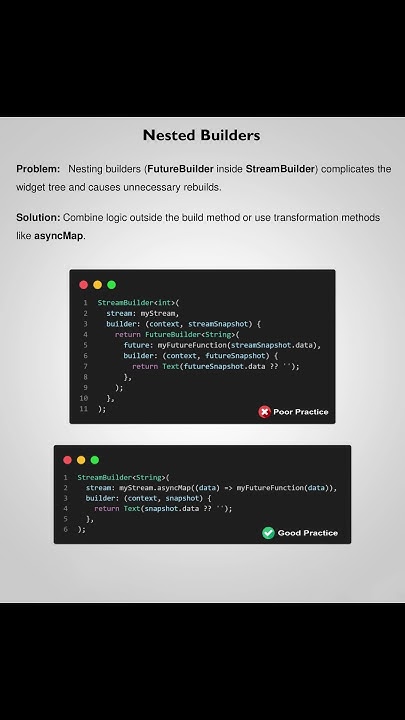 Flutter Tips 💯 #devcode - YouTube
