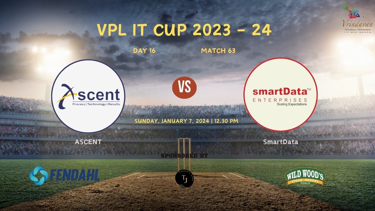 Ascent vs smartData - VPL IT CUP 2023 - 24, Match #63 - YouTube