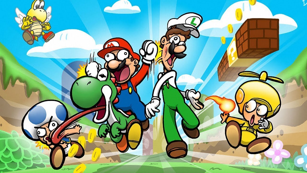 Playing every 2D MARIO game before Super Mario Bros Wonder! - YouTube