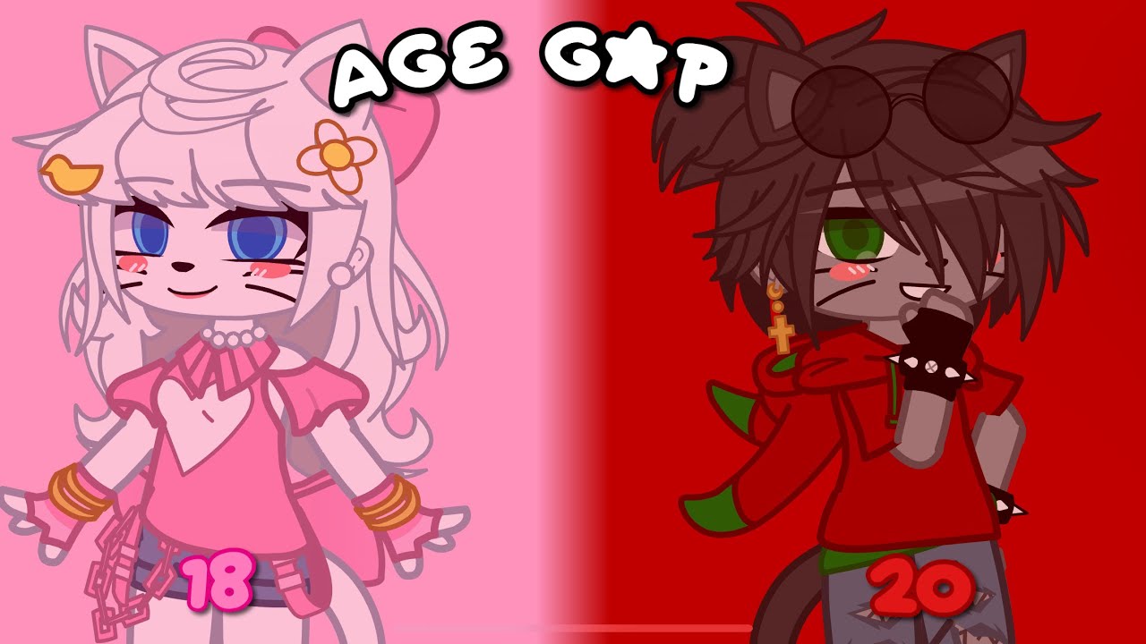 || Age Gap || ️Tomgela🩷 || my AU || Talking Tom & Friends || Gacha Club ...
